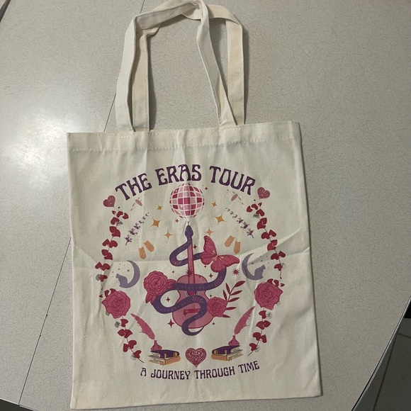 Taylor Swift | Bags | Taylor Swift The Eras Tour Tote Bag Canvas Rep ...